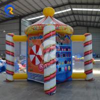 China Popular Giant Funny Inflatable Carnival 5 in 1 Game for Kids and Adults Blower Included for sale