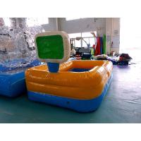 China Style Backyard Inflatable Swimming Pool with 0.9mm PVC Kids Pool and Basketball Hoop for sale