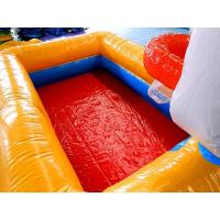 China Style Backyard Inflatable Swimming Pool with 0.9mm PVC Kids Pool and Basketball Hoop for sale