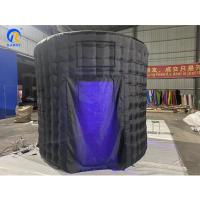 China 360 Photo Booth Enclosure Backdrop Exhibition with Led Lights for sale