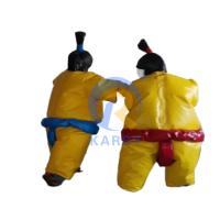 China Customized Size Inflatable Sumo Wrestling Suit for Kids and Adults Entertainment for sale