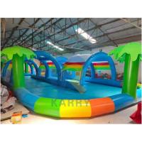 China Kids and Adults Inflatable Tent Water Pool with Sun Cover Made of PVC Material for sale