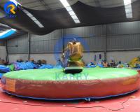 China Direct Supply Crazy Inflatable Mechanical Bullfight Games for Adult Riding Bull Rodeo for sale
