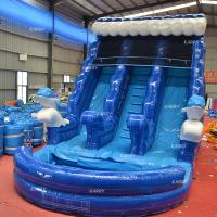 China Experience the Best of Both Worlds Indoor and Outdoor Inflatable Bouncer House Combo for sale