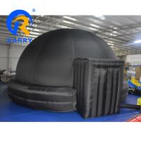China Waterproof and Airtight Commercial Black Inflatable Dome Tent for Party at Night Club for sale