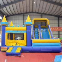 China Customized Color Children's Inflatable Bouncer with Blower and Slide Commercial Grade for sale