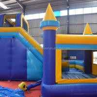 China Customized Color Children's Inflatable Bouncer with Blower and Slide Commercial Grade for sale