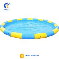 China Water Entertainment Backyard Inflatable Pool Enjoy Bumper Boats or Zorbing Water Balls for sale
