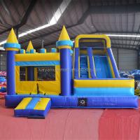 China Customized Color Children's Inflatable Bouncer with Blower and Slide Commercial Grade for sale