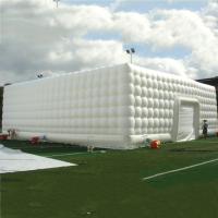 China White Inflatable Tent Large Luxury Tent for Business Party Rentals and Events for sale