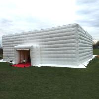 China White Inflatable Tent Large Luxury Tent for Business Party Rentals and Events for sale