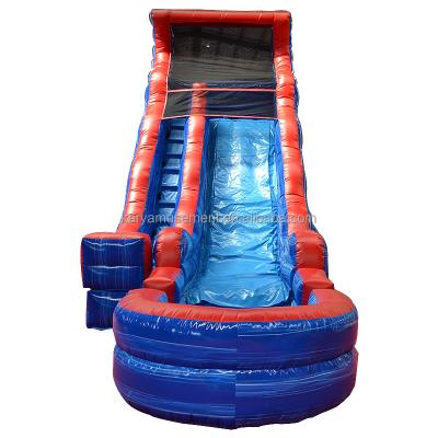 China Commercial Inflatable Water Toys 9x3m or Custom Size Water Park with Pool and Slides for sale