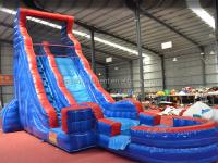 China Commercial Inflatable Water Toys 9x3m or Custom Size Water Park with Pool and Slides for sale