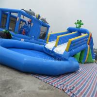 China Design Durable Inflatable Water Slide and Pool for Children's Entertainment for sale