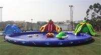 China Design Durable Inflatable Water Slide and Pool for Children's Entertainment for sale