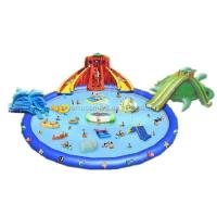 China Design Durable Inflatable Water Slide and Pool for Children's Entertainment for sale