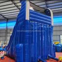 China Small Size Inflatable Water Park with Double Slip N Slide Indoor and Outdoor Water Fun for sale