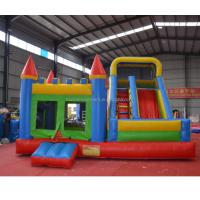 China Fashionable Customized Inflatable Castle Slide Combo Air Bounce House with Slide for sale