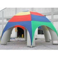 China Custom Advertising Inflatable Dome Tent with Hand Painted Printing and Accessories for sale