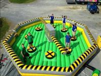 China Experience the Thrill of Our Inflatable Wipeout Course Perfect for Parties and More for sale