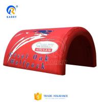 China Large Inflatable Tent Red Giant Inflatable Dome Tent with Weatherproof Material for sale