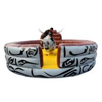 China Renting and Sale PORTABLE Inflatable Mechanical Rodeo Bull Ride Game with Hot Features for sale