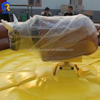 China Renting and Sale PORTABLE Inflatable Mechanical Rodeo Bull Ride Game with Hot Features for sale
