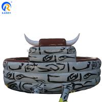 China Renting and Sale PORTABLE Inflatable Mechanical Rodeo Bull Ride Game with Hot Features for sale