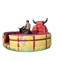China Renting and Sale PORTABLE Inflatable Mechanical Rodeo Bull Ride Game with Hot Features for sale
