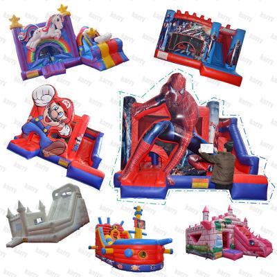 China Customize Accepted Inflatable Bouncy Castle with Slide Collection Various Themes for sale