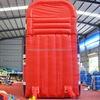 China Digital printing Popular Red Fire Truck Dry or Wet Slide for Kids and Adults for sale