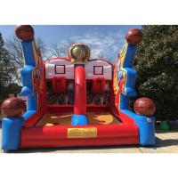 China Unisex Plato PVC 0.55mm Inflatable Interactive Shooting Stars Basketball Sport Game for sale