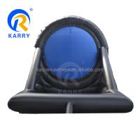 China Custom Size PVC Sports Game Inflatable Dart Football for Unisex Players 14 Years up for sale
