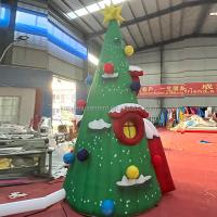 China Party Events Customized Inflatable Christmas Tree Hole Model with CE/EN71/EN14960 for sale