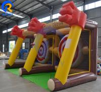 China Plato PVC 0.55mm Tarpaulin Unleash Your Competitive Side with This Axe Throwing Game for sale