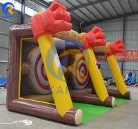 China Plato PVC 0.55mm Tarpaulin Unleash Your Competitive Side with This Axe Throwing Game for sale