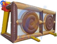 China Plato PVC 0.55mm Tarpaulin Unleash Your Competitive Side with This Axe Throwing Game for sale