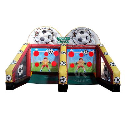 China Indoor or Outdoor Inflatable Penalty Shootout for Unisex Interactive Sport Games for sale