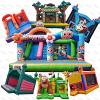 China Commercial Grade PVC Toddler Inflatable Bounce House Backyard Jumping Castle Slide Combo for sale