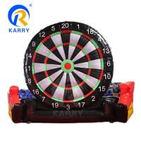 China 4.5m Interactive Inflatable Football Dart Boards for Kids and Adults Customized Color for sale