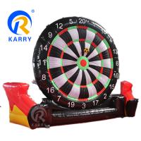 China 4.5m Interactive Inflatable Football Dart Boards for Kids and Adults Customized Color for sale