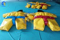 China Customized Size Inflatable Sumo Wrestling Suits Perfect for Kids and Adults to Battle for sale