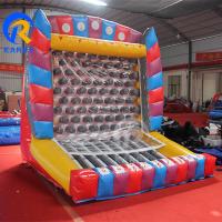 China Custom Logo Printed Inflatable Plinko Carnival Game with Customized Sea PVC Material for sale