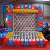 China Custom Logo Printed Inflatable Plinko Carnival Game with Customized Sea PVC Material for sale