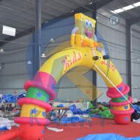 China Oxford Accessories Inflatable Christmas Arch for Outdoor Advertising and Promotions for sale