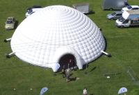China Outdoor Inflatable Tent Beautiful White And Airtight KR-T17 In Any Color for sale