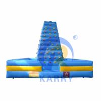 China CE Blower Repair Accessories Included Inflatable Climbing Wall for Outdoor Playground for sale