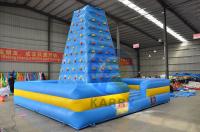 China CE Blower Repair Accessories Included Inflatable Climbing Wall for Outdoor Playground for sale
