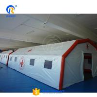 China KR-IT-920-1 0.45mm Plato PVC Tarpaulin Inflatable Medical Tent  5*8*4.5m for sale