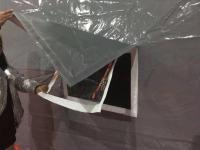 China KR-IT-920-1 0.45mm Plato PVC Tarpaulin Inflatable Medical Tent  5*8*4.5m for sale